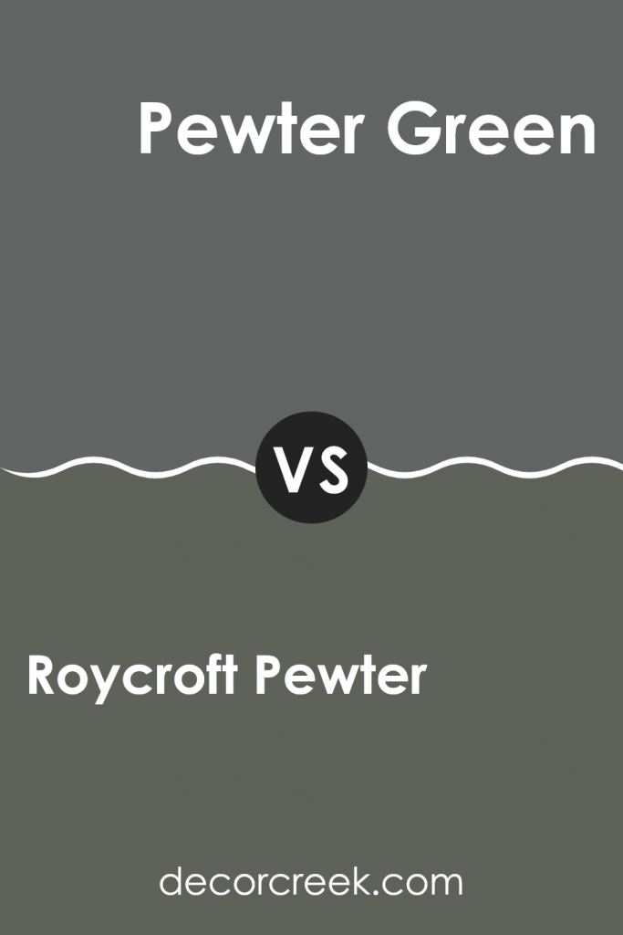 Roycroft Pewter SW 2848 Paint Color by Sherwin Williams - DecorCreek