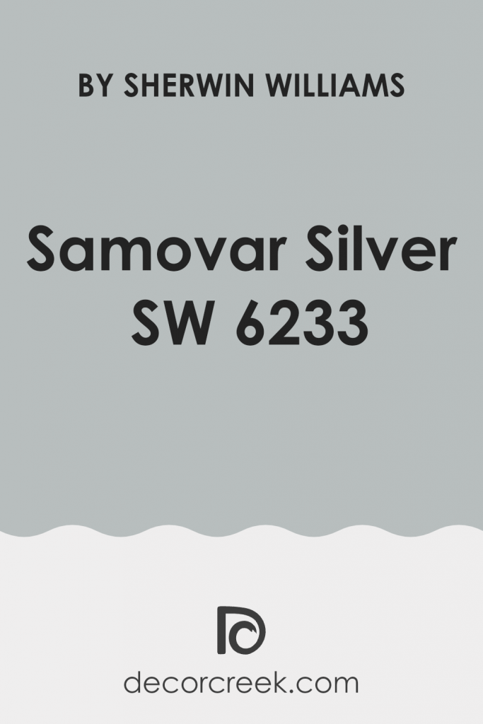 Samovar Silver SW 6233 Paint Color by Sherwin Williams - DecorCreek