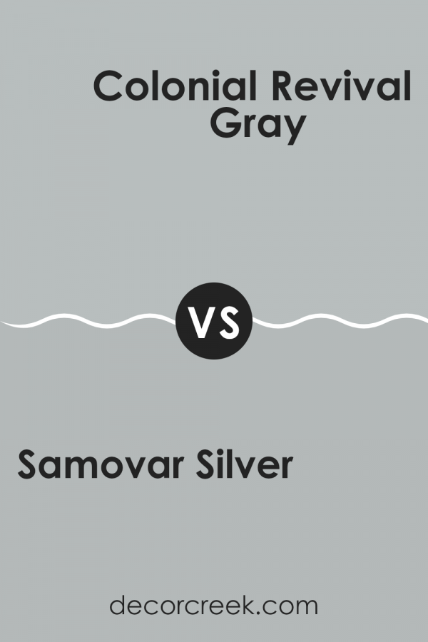 Samovar Silver SW 6233 Paint Color by Sherwin Williams - DecorCreek