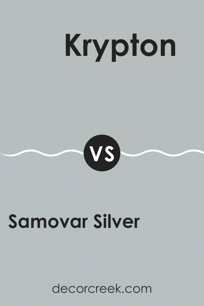 Samovar Silver SW 6233 Paint Color by Sherwin Williams - DecorCreek