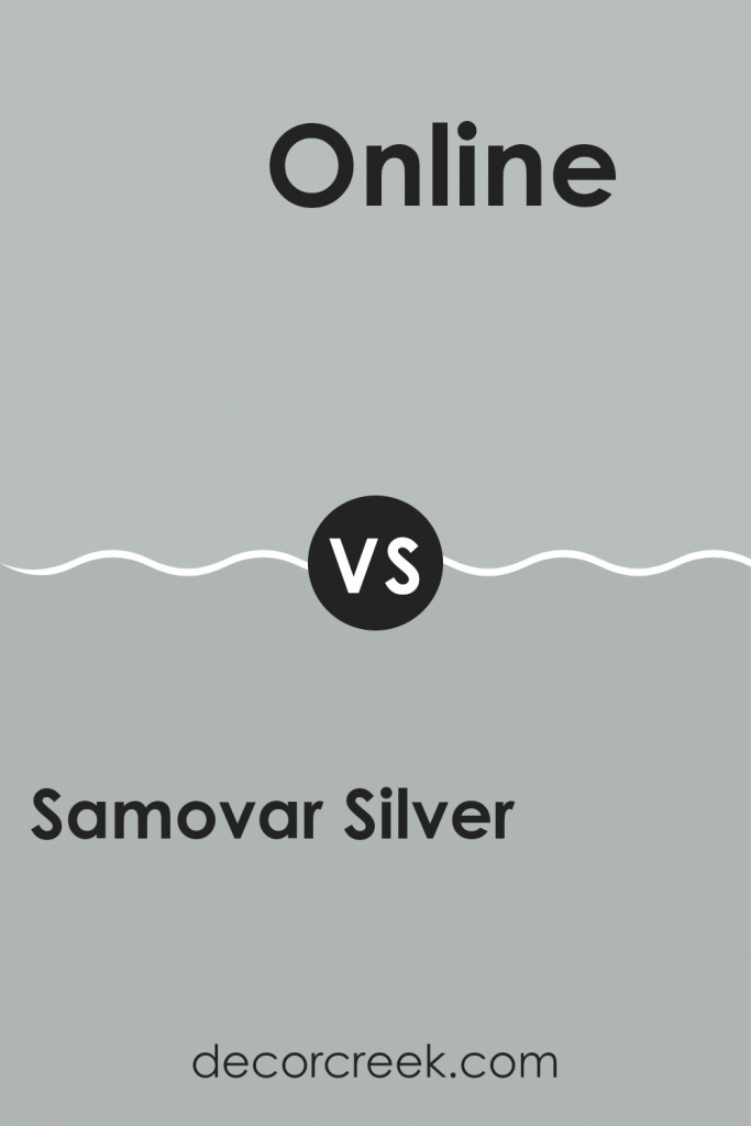 Samovar Silver SW 6233 Paint Color by Sherwin Williams - DecorCreek