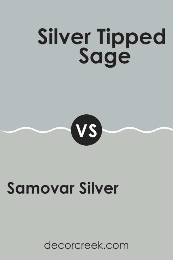 Samovar Silver SW 6233 Paint Color by Sherwin Williams - DecorCreek