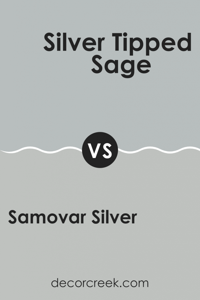 Samovar Silver SW 6233 Paint Color by Sherwin Williams - DecorCreek