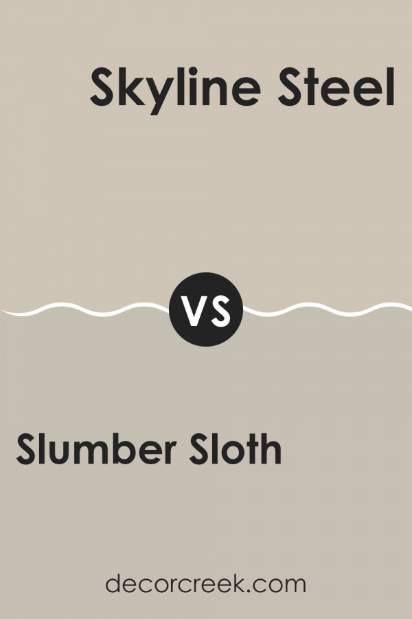 Slumber Sloth SW 9606 Paint Color by Sherwin Williams - DecorCreek