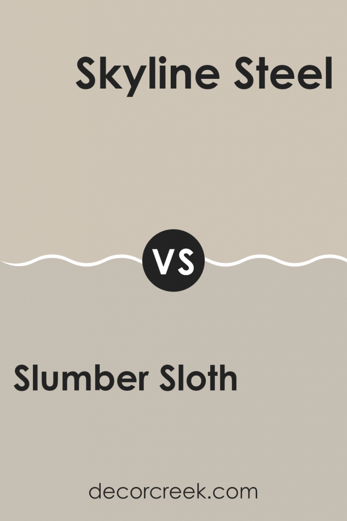 Slumber Sloth SW 9606 Paint Color by Sherwin Williams - DecorCreek