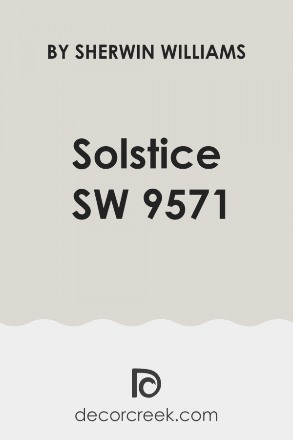 Solstice SW 9571 Paint Color by Sherwin Williams - DecorCreek