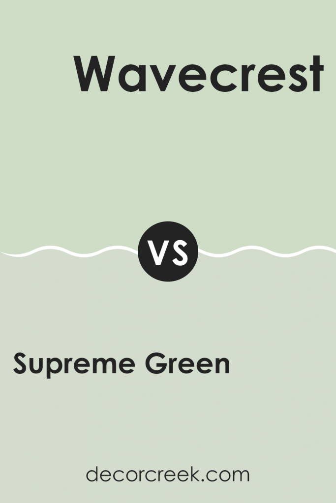 Supreme Green SW 6442 Paint Color by Sherwin Williams - DecorCreek