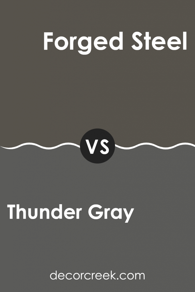 Thunder Gray SW 7645 Paint Color by Sherwin Williams - DecorCreek