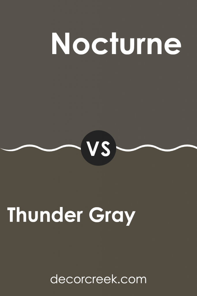 Thunder Gray SW 7645 Paint Color by Sherwin Williams - DecorCreek