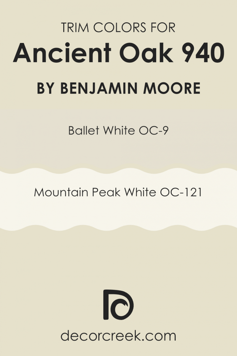 Ancient Oak 940 Paint Color by Benjamin Moore - DecorCreek