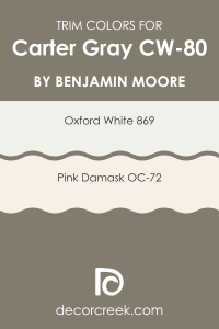 Carter Gray CW-80 Paint Color by Benjamin Moore - DecorCreek