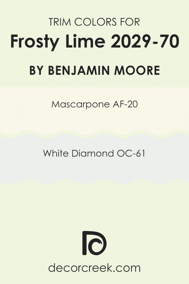 Frosty Lime 2029-70 Paint Color by Benjamin Moore - DecorCreek
