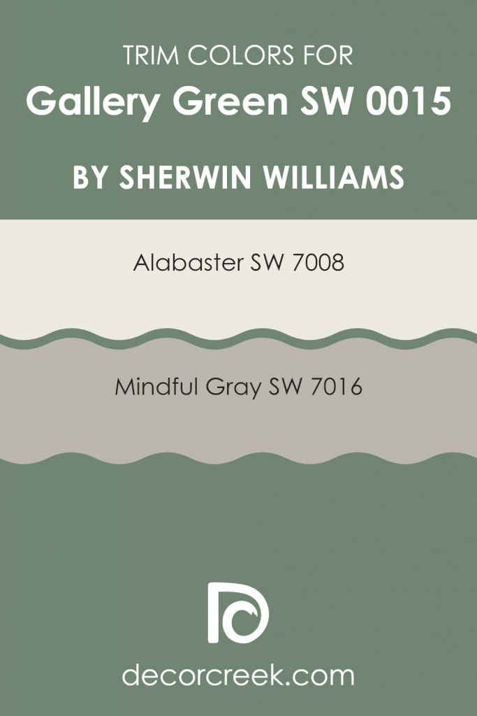 Gallery Green SW 0015 Paint Color by Sherwin Williams - DecorCreek