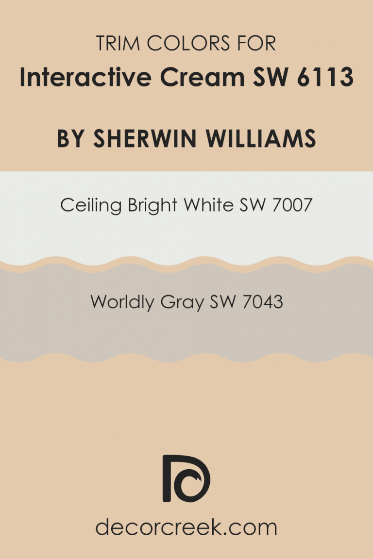 Interactive Cream SW 6113 Paint Color by Sherwin Williams - DecorCreek