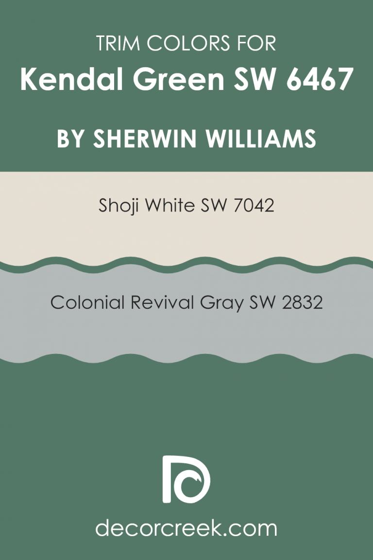 Kendal Green SW 6467 Paint Color by Sherwin Williams - DecorCreek
