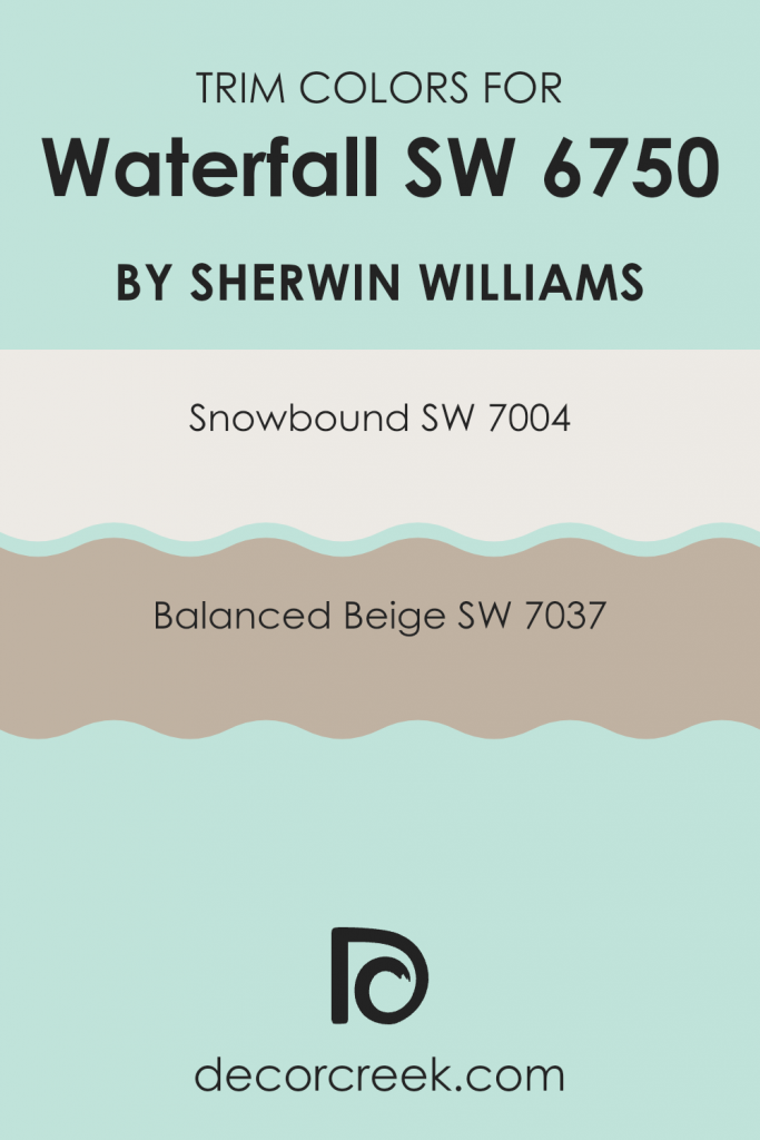 Waterfall SW 6750 Paint Color by Sherwin Williams - DecorCreek
