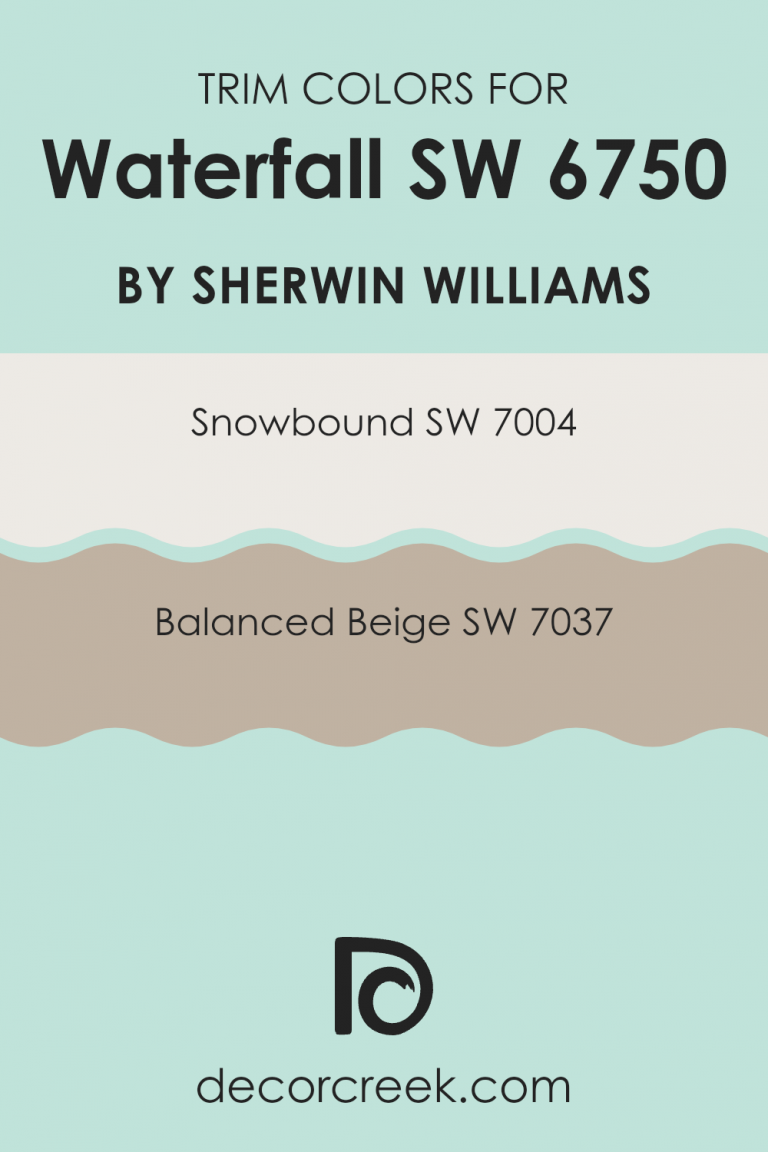 Waterfall SW 6750 Paint Color by Sherwin Williams - DecorCreek