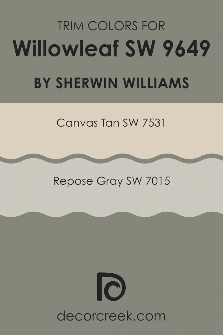 Willowleaf SW 9649 Paint Color by Sherwin Williams - DecorCreek