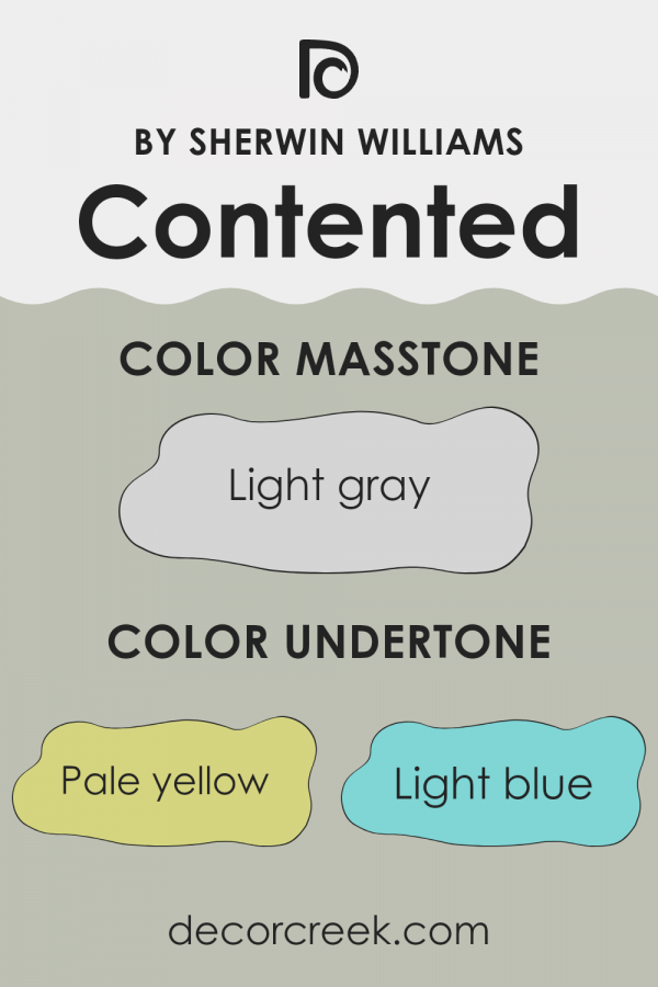 Contented SW 6191 Paint Color by Sherwin Williams - DecorCreek