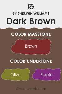 Dark Brown SW 7520 Paint Color by Sherwin Williams - DecorCreek