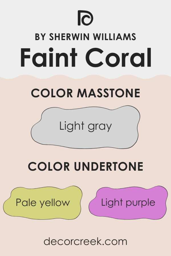 Faint Coral SW 6329 Paint Color by Sherwin Williams - DecorCreek