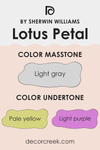 Lotus Petal SW 9697 Paint Color by Sherwin Williams - DecorCreek