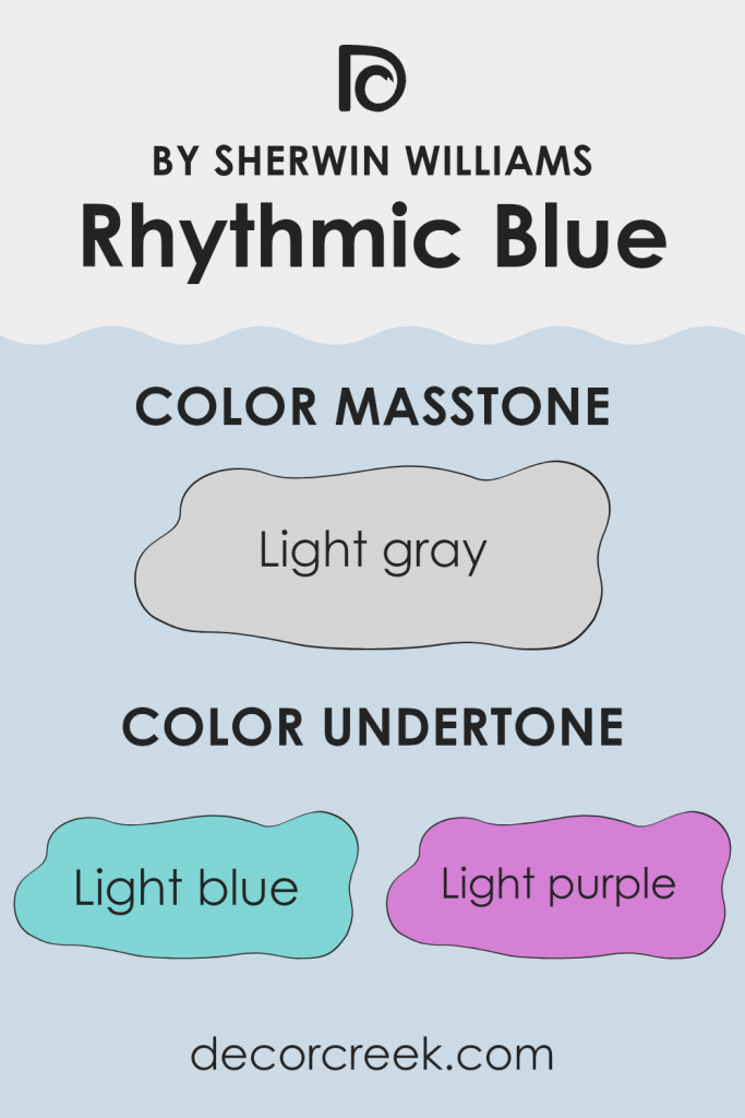 Rhythmic Blue SW 6806 Paint Color by Sherwin Williams - DecorCreek