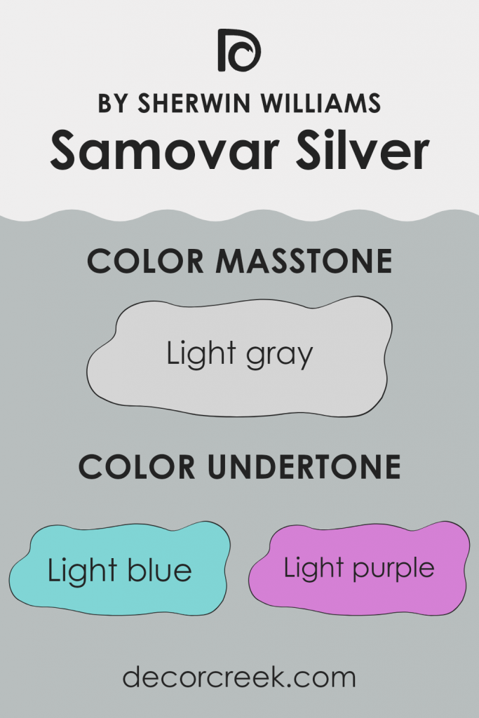 Samovar Silver SW 6233 Paint Color by Sherwin Williams - DecorCreek