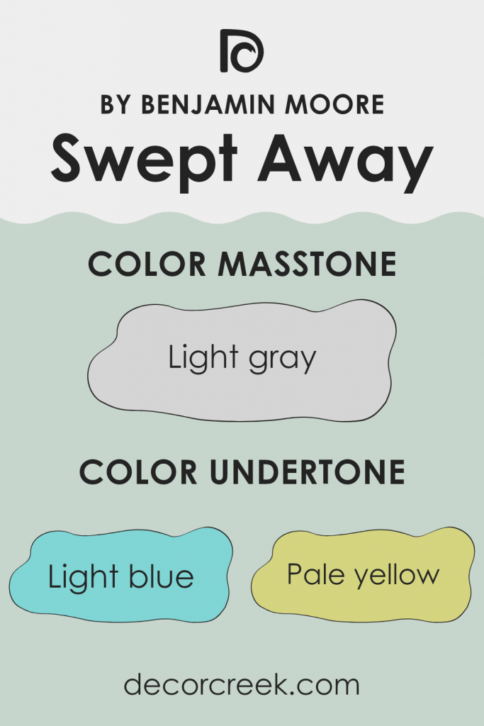 Swept Away 701 Paint Color by Benjamin Moore - DecorCreek