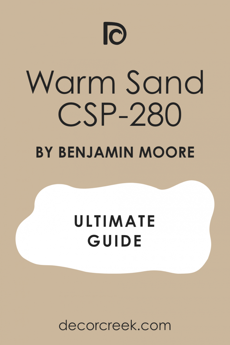 Warm Sand CSP-280 Paint Color by Benjamin Moore - DecorCreek