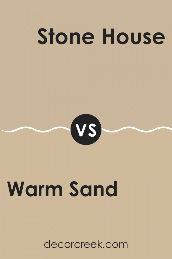Warm Sand CSP-280 Paint Color by Benjamin Moore - DecorCreek