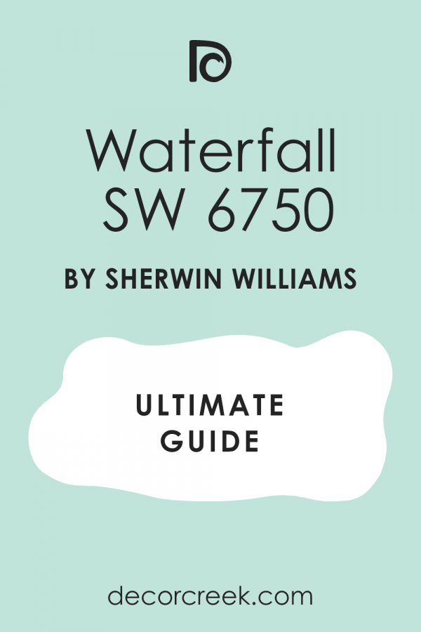 Waterfall SW 6750 Paint Color by Sherwin Williams - DecorCreek