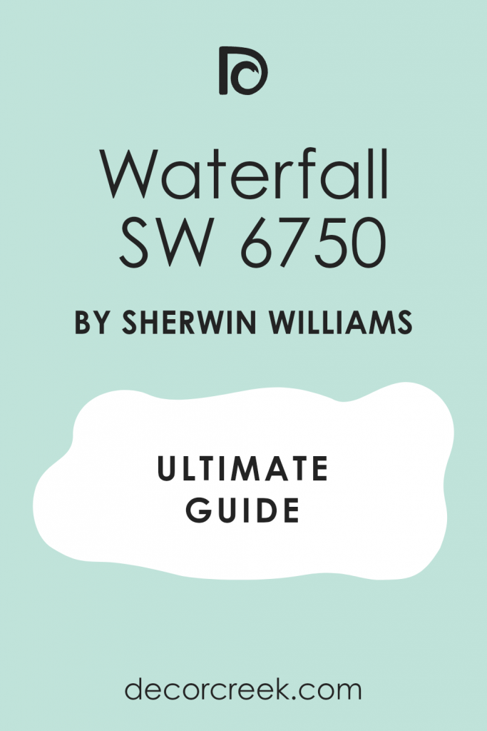 Waterfall SW 6750 Paint Color by Sherwin Williams - DecorCreek