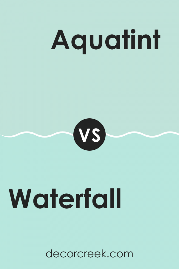 Waterfall SW 6750 Paint Color by Sherwin Williams - DecorCreek