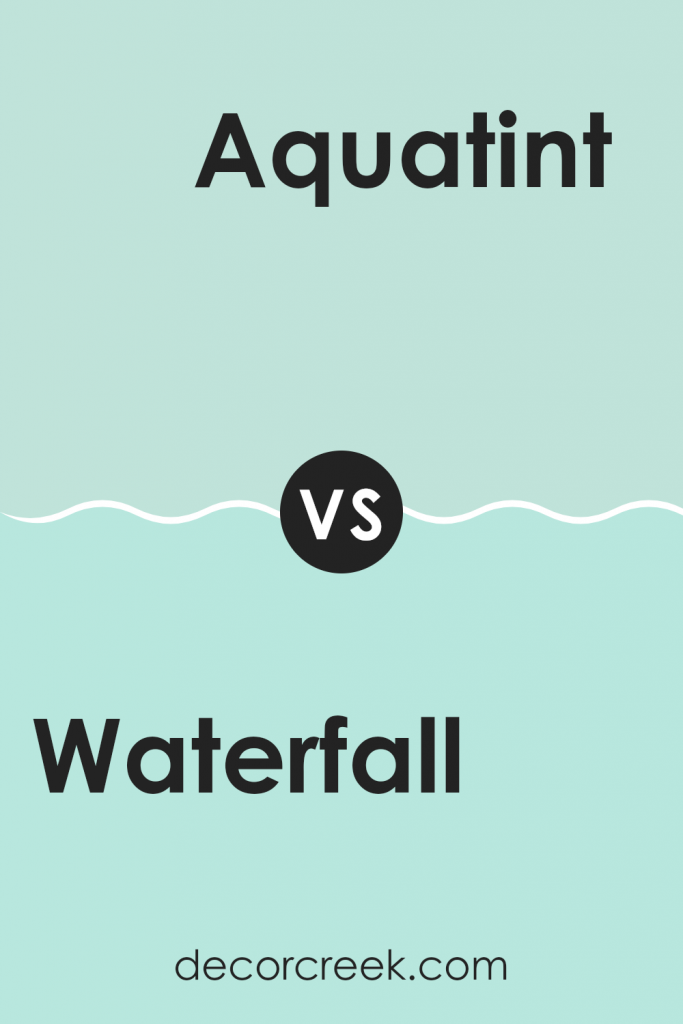 Waterfall SW 6750 Paint Color by Sherwin Williams - DecorCreek