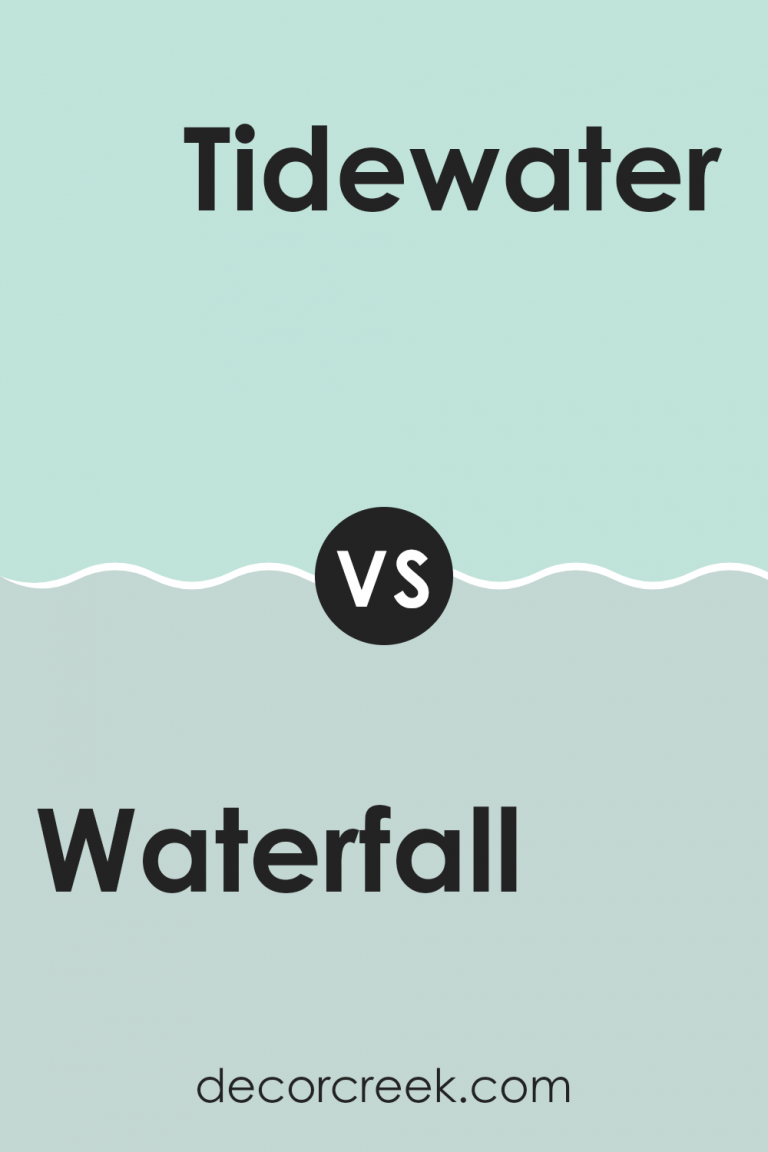 Waterfall SW 6750 Paint Color by Sherwin Williams - DecorCreek