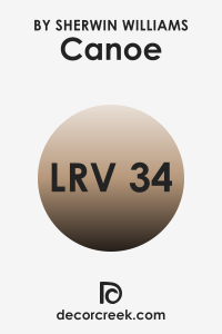 Canoe SW 7724 Paint Color by Sherwin Williams - DecorCreek