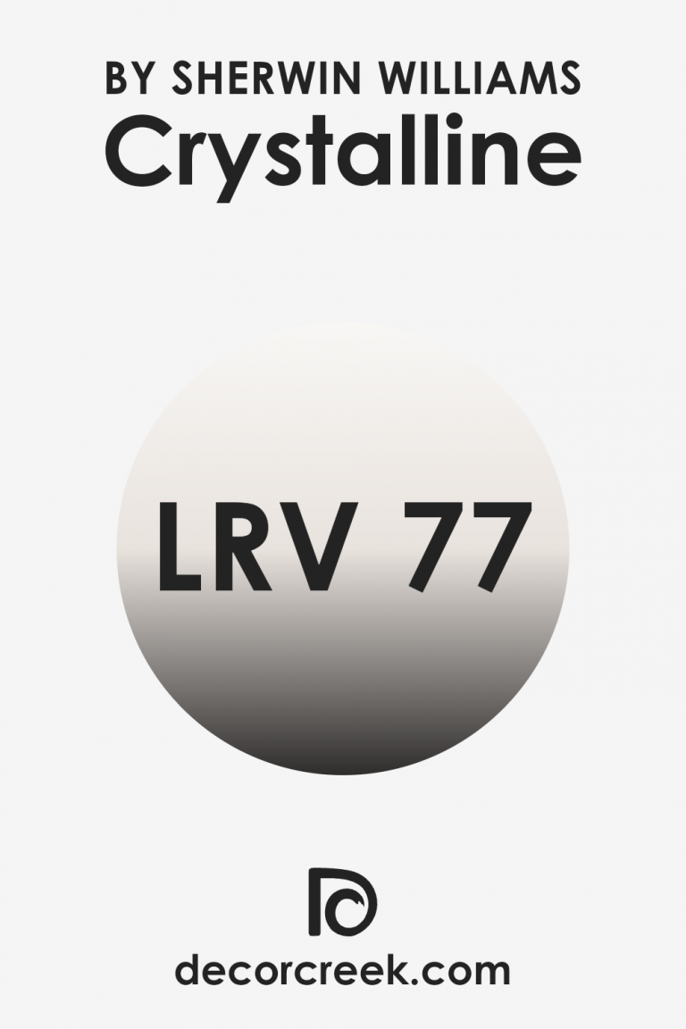 Crystalline SW 9691 Paint Color by Sherwin Williams - DecorCreek