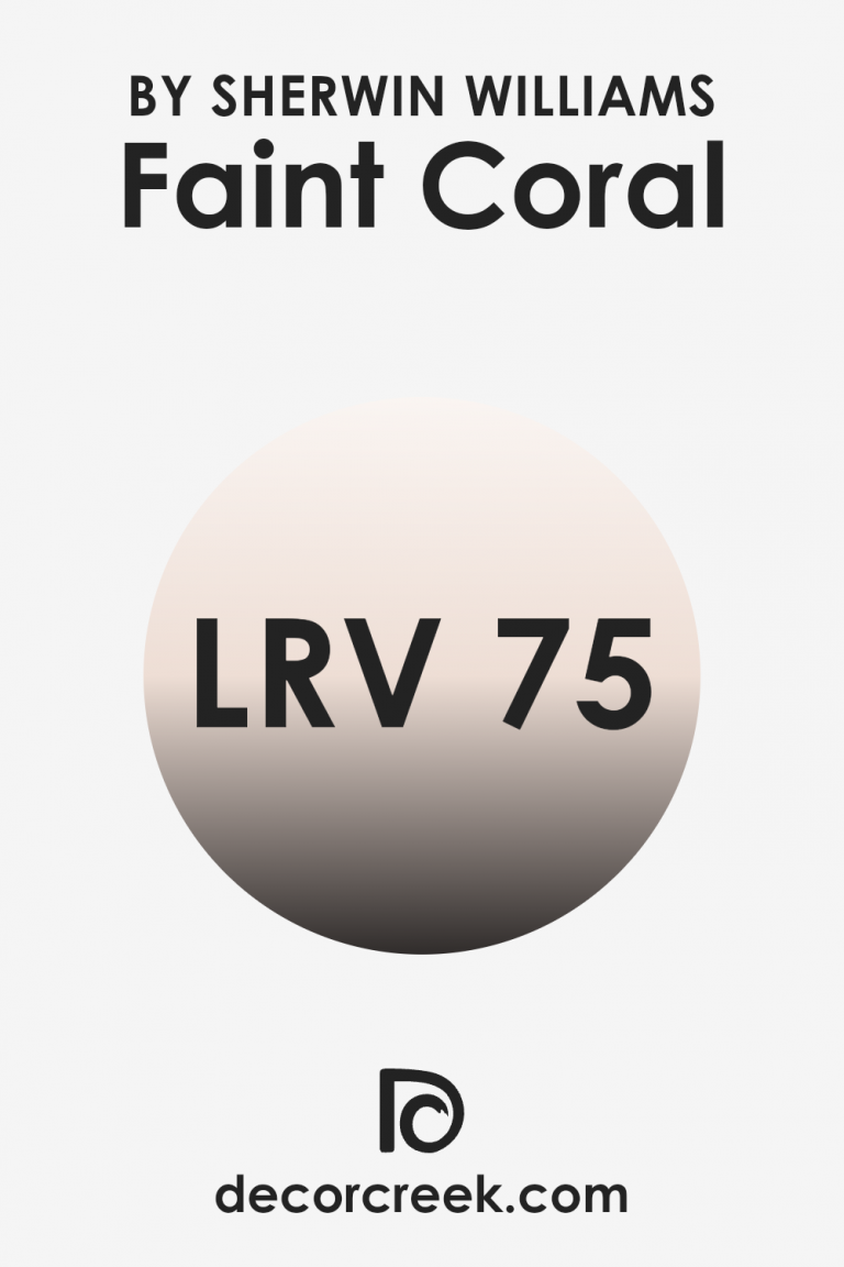 Faint Coral SW 6329 Paint Color by Sherwin Williams - DecorCreek