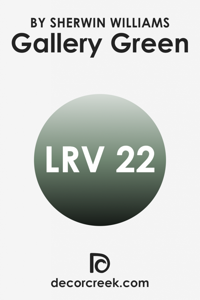 Gallery Green SW 0015 Paint Color by Sherwin Williams - DecorCreek