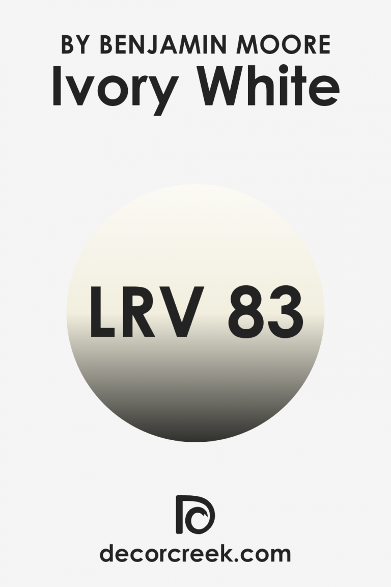 Ivory White 925 Paint Color by Benjamin Moore - DecorCreek