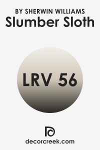 Slumber Sloth SW 9606 Paint Color by Sherwin Williams - DecorCreek