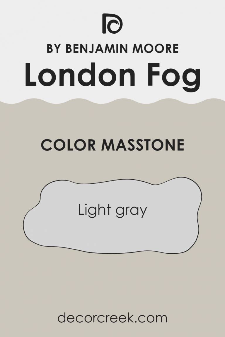London Fog 1541 Paint Color by Benjamin Moore - DecorCreek