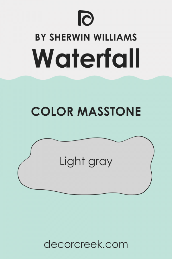 Waterfall SW 6750 Paint Color by Sherwin Williams - DecorCreek