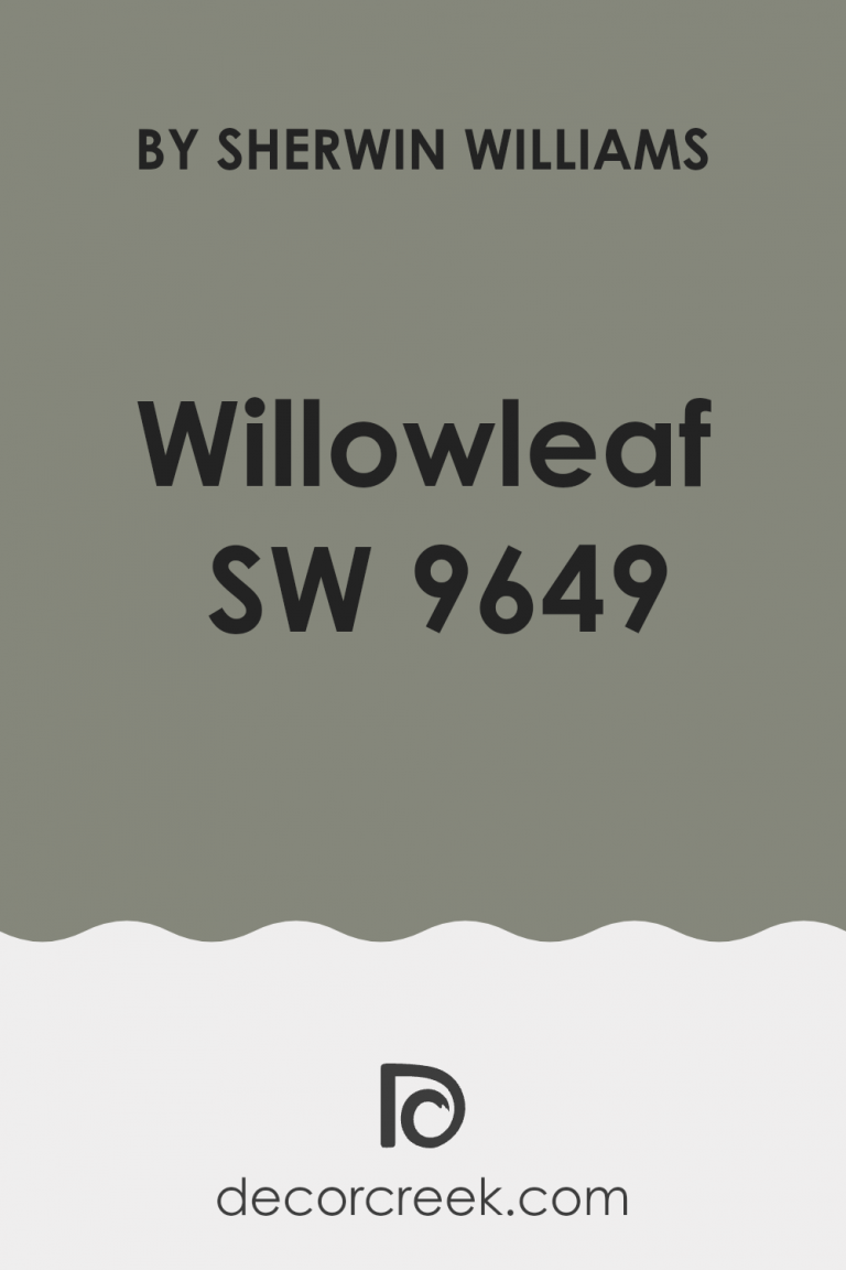 Willowleaf SW 9649 Paint Color by Sherwin Williams - DecorCreek