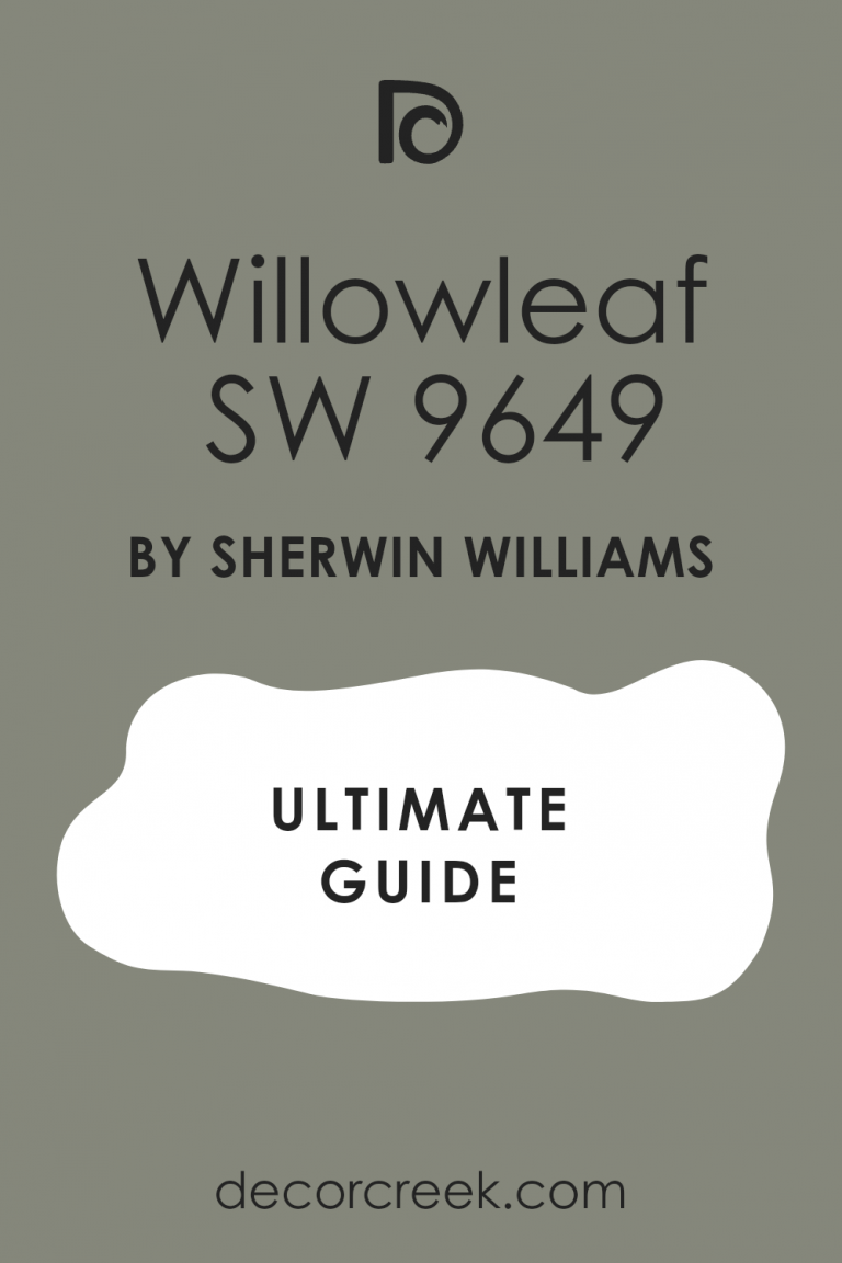 Willowleaf SW 9649 Paint Color by Sherwin Williams - DecorCreek