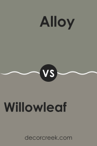 Willowleaf SW 9649 Paint Color by Sherwin Williams - DecorCreek