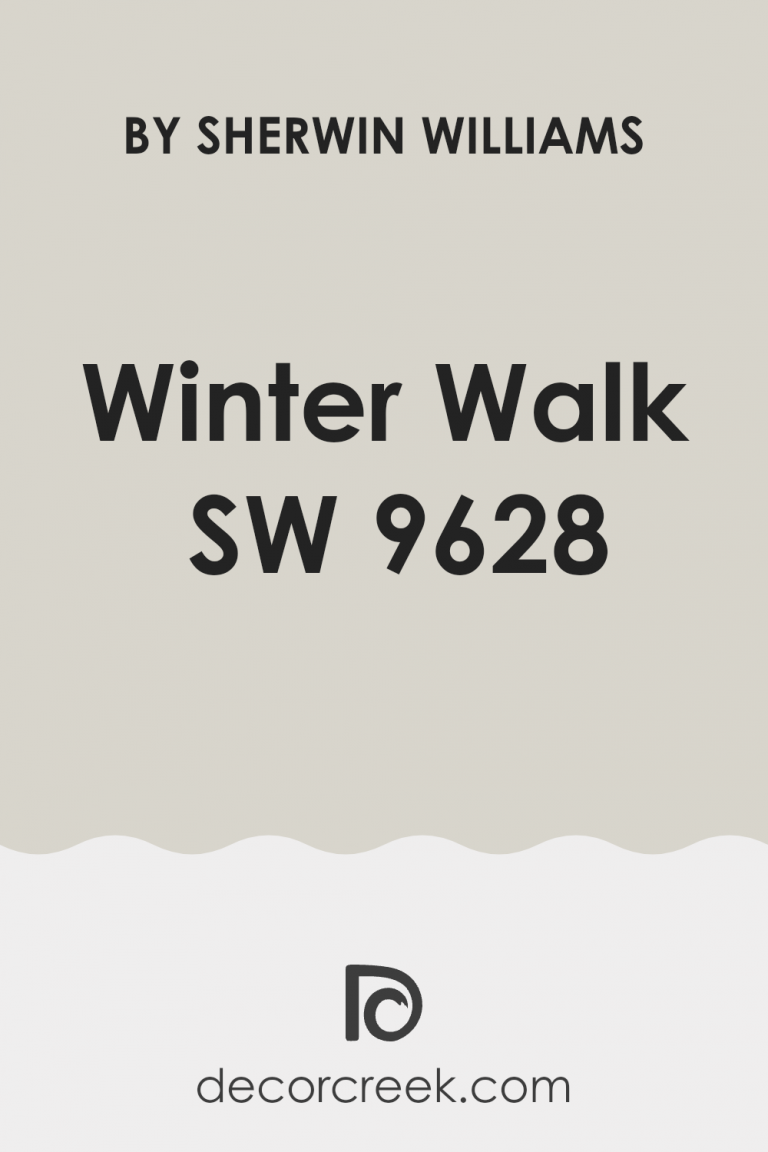 Winter Walk SW 9628 Paint Color by Sherwin Williams - DecorCreek