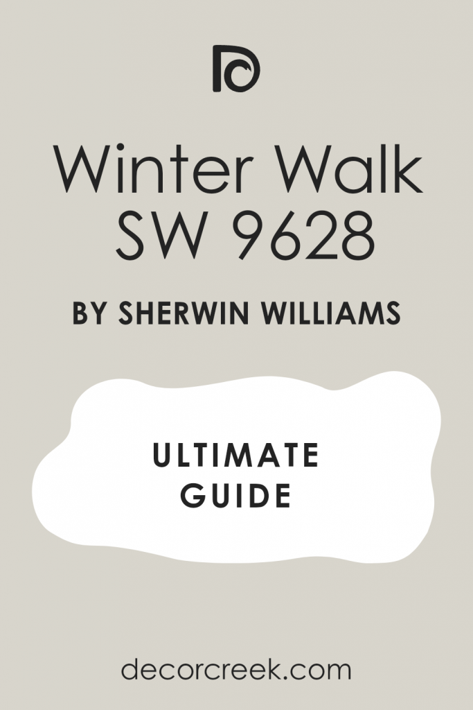 Winter Walk SW 9628 Paint Color by Sherwin Williams - DecorCreek