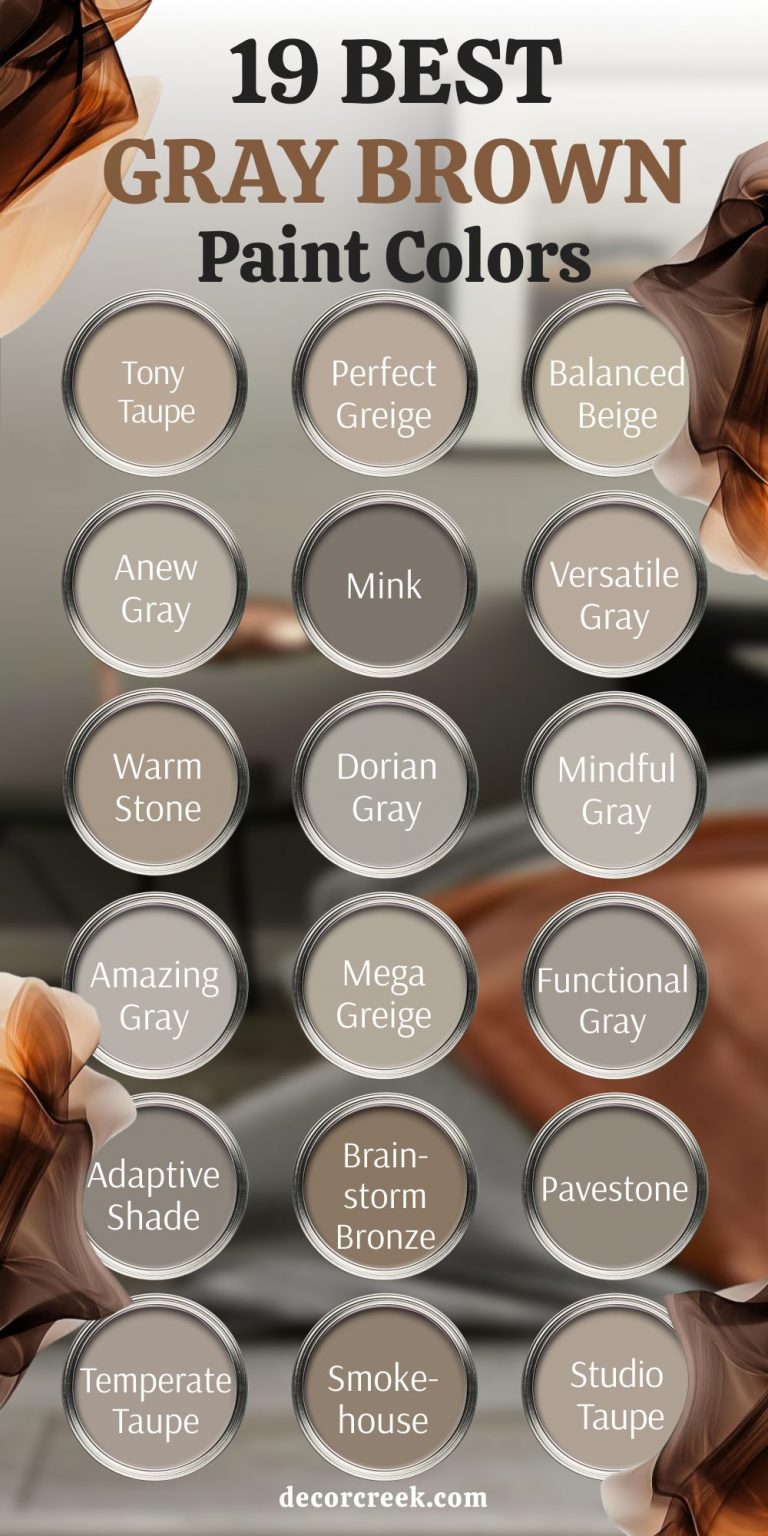 31 Best Brown Paint Colors From Sherwin Williams Trendy This Year ...